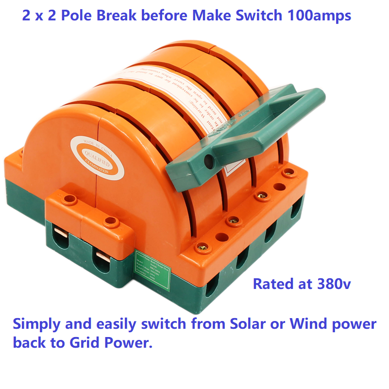 Double Pole Break before Make Switch - £74.95 - CarbonFreeHeat GB ...